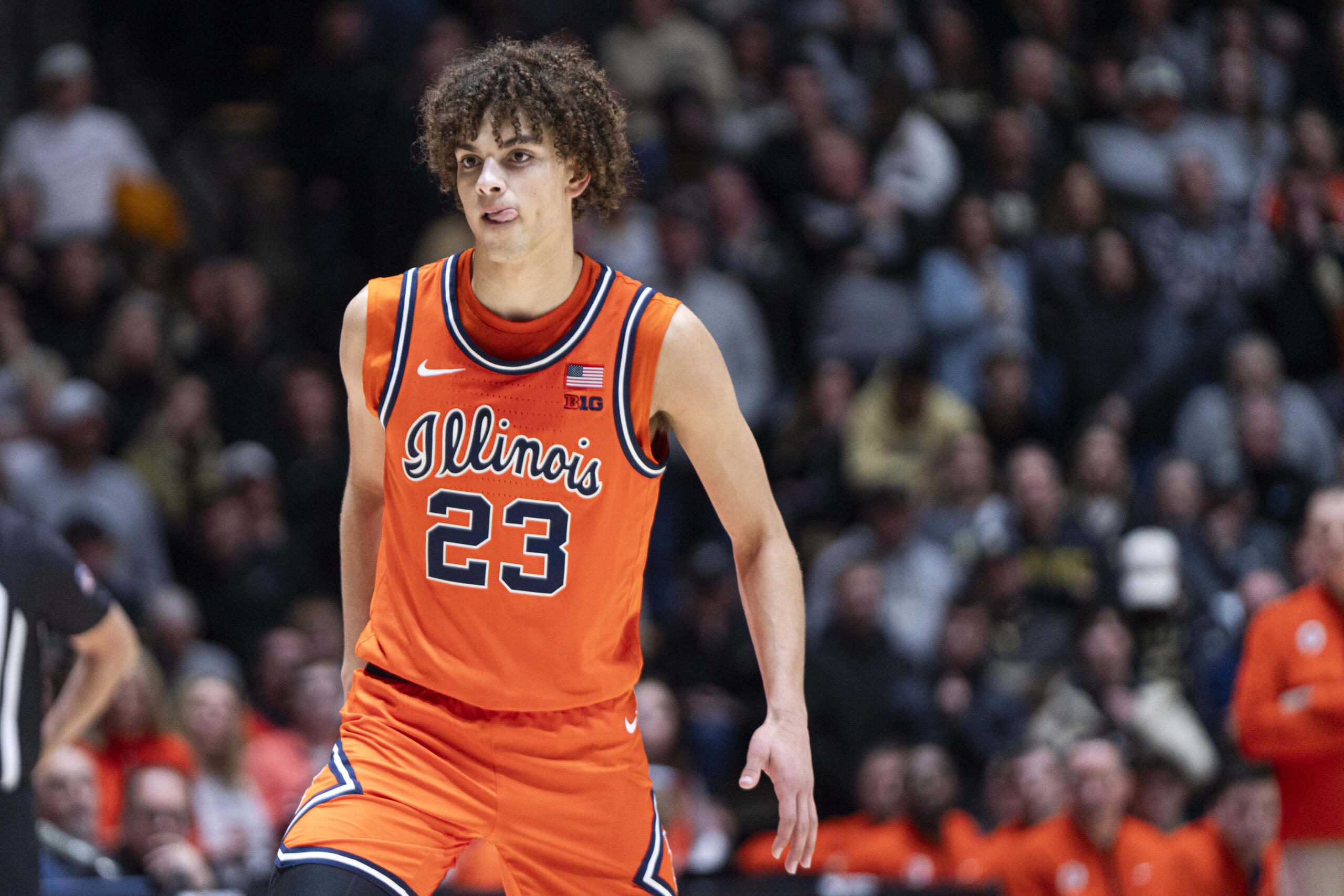 Keaton Wagler Delivers a Night for the Ages as No. 12 Illinois Stuns No ...
